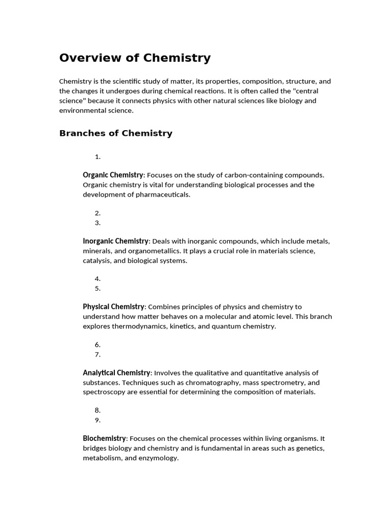 Chemistry L1 | PDF | Chemistry | Chemical Bond