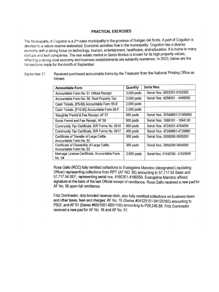 Training-Exercise | PDF