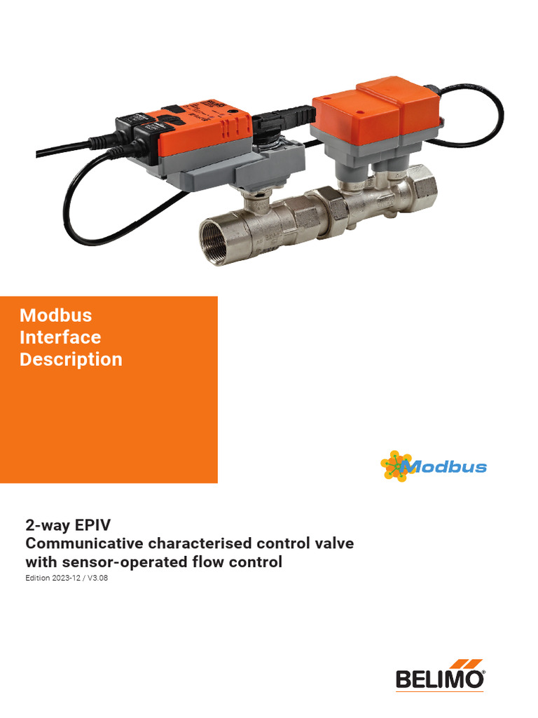 Belimo Modbus-Register 2way-EPIV V3 08 En-Gb | PDF | Computer ...