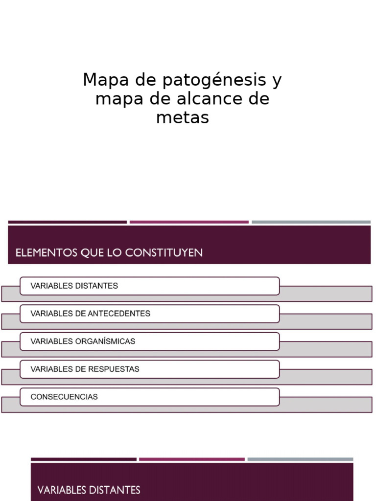 Mapa de Patogénesis y Mapa de Alcance de | PDF