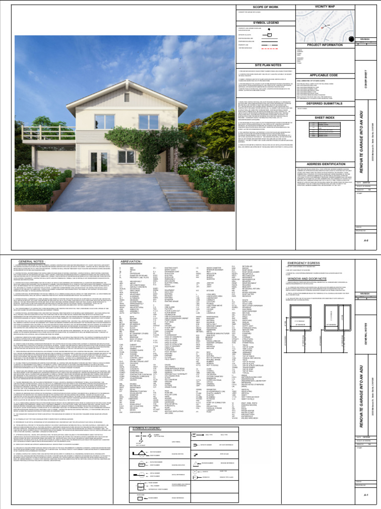 Santa Clarita ADU Garage Renovation Guide | PDF | Specification ...