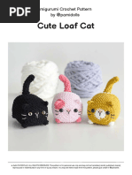 Labubu | PDF | Crochet | Woven Fabrics