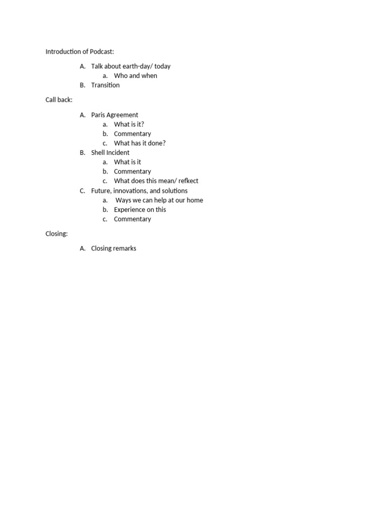 Earth Day Podcast: Climate Insights & Solutions | PDF