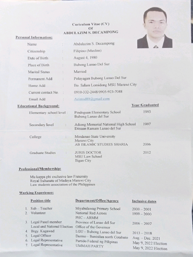 Liham Pakikiramay | PDF