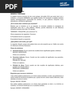 Definición de "extensión" en español | PDF | Diccionario | Lexicografía