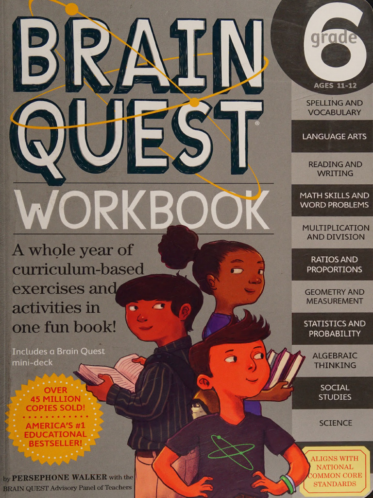 Dokumen.pub Brain Quest Workbook Grade 6 9780761182436 0761182438 | PDF ...