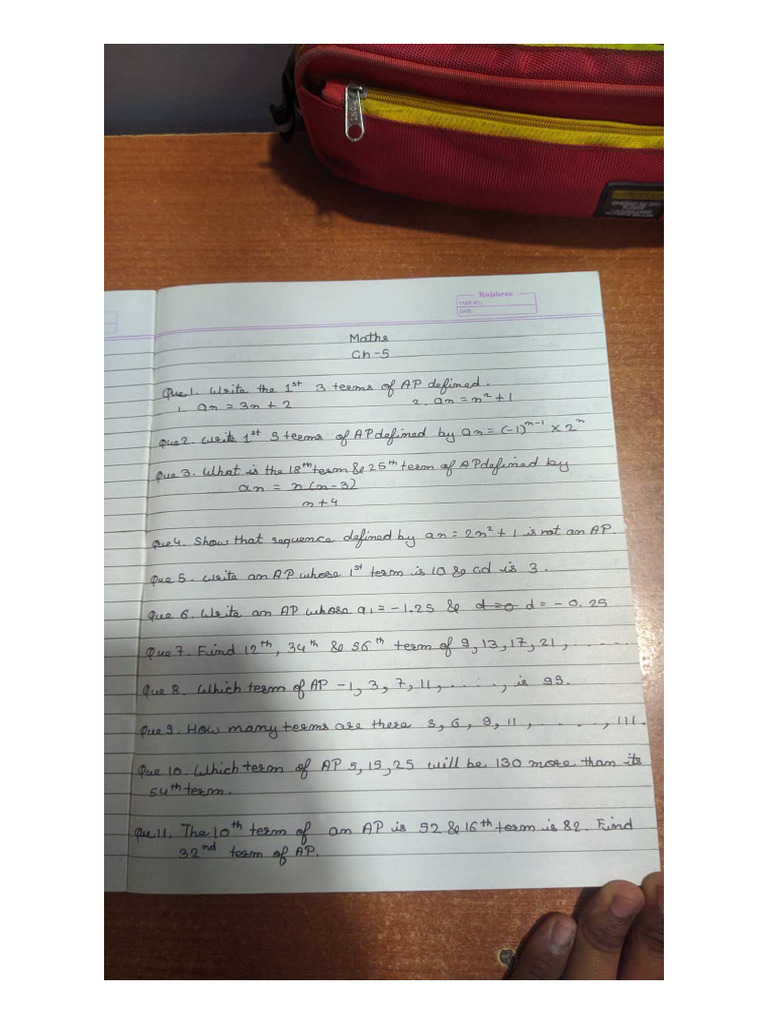 Maths Imp. Que. by Manish Joshi | PDF