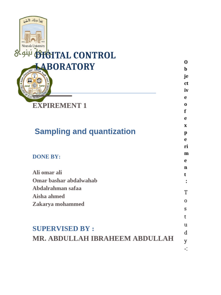 Sampling and Quantization | PDF | Analog To Digital Converter | Computer Engineering