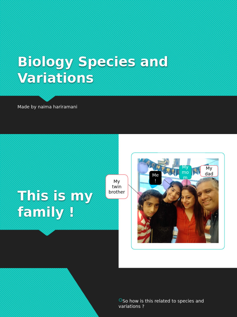 Biology Species and Variations | PDF