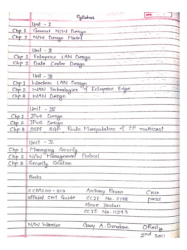 Enterprise Network Design | PDF