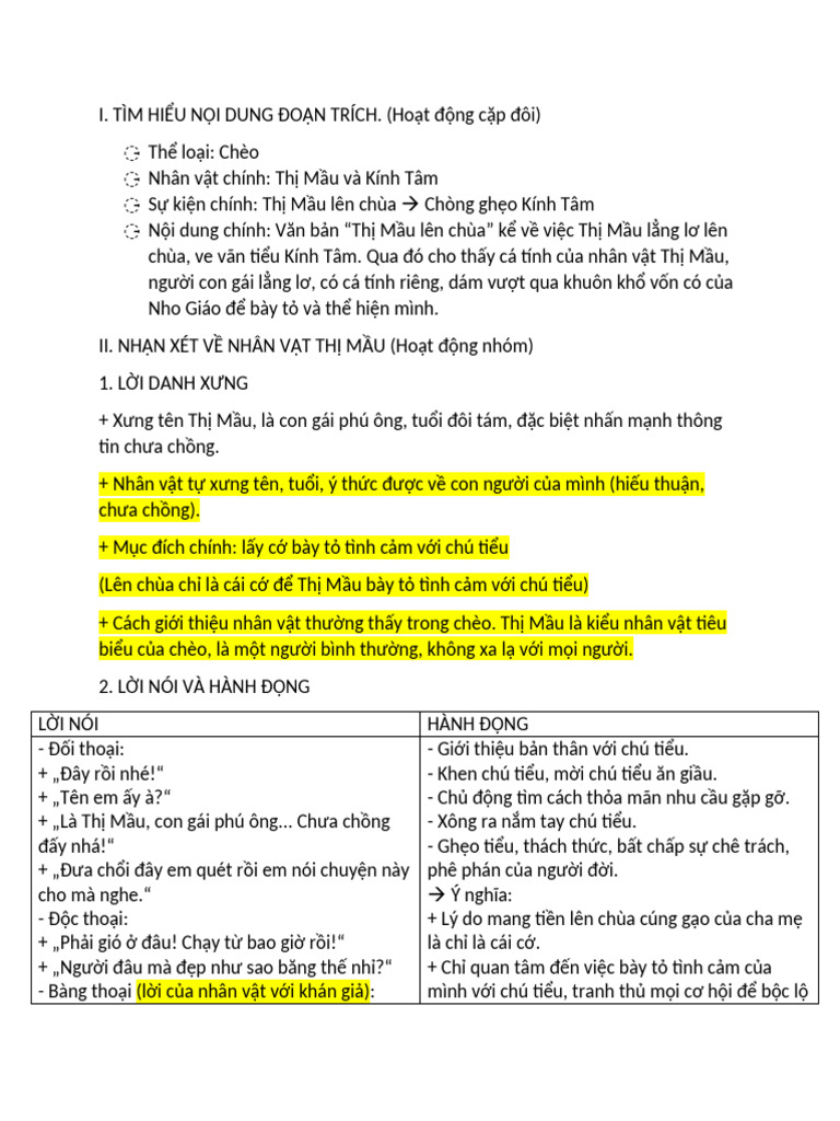 PHÂN TÍCH THỊ MẦU Nhóm 5 10A5 | PDF