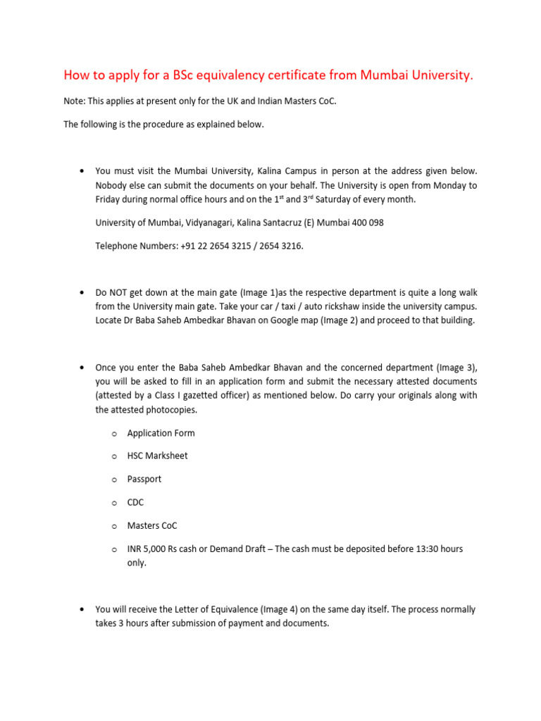 4.-Master-CoC-to-BSc-Equivalent | PDF