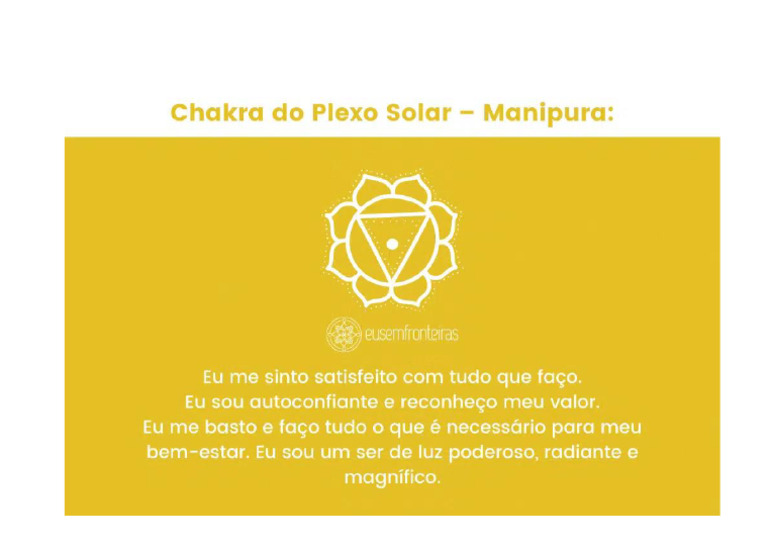 Chakra Plexo Solar | PDF