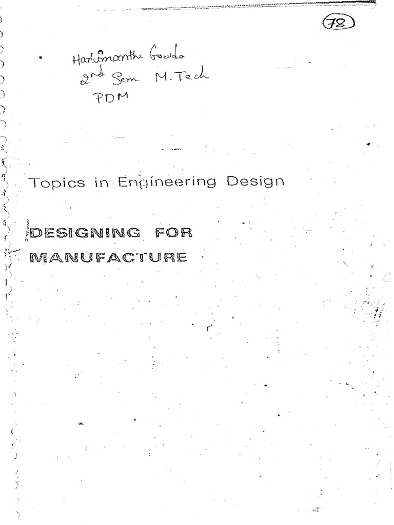 Toaz.info Design for Manufacturing by Harry Peck Pr ...