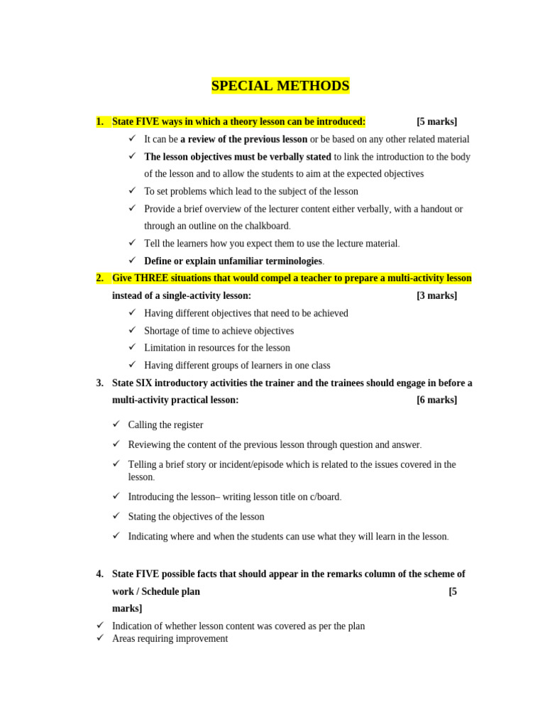 Training Methods | PDF | Learning | Motivational