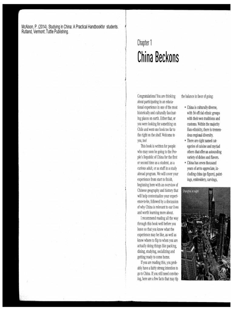 Geography and Lifestyle of China | PDF