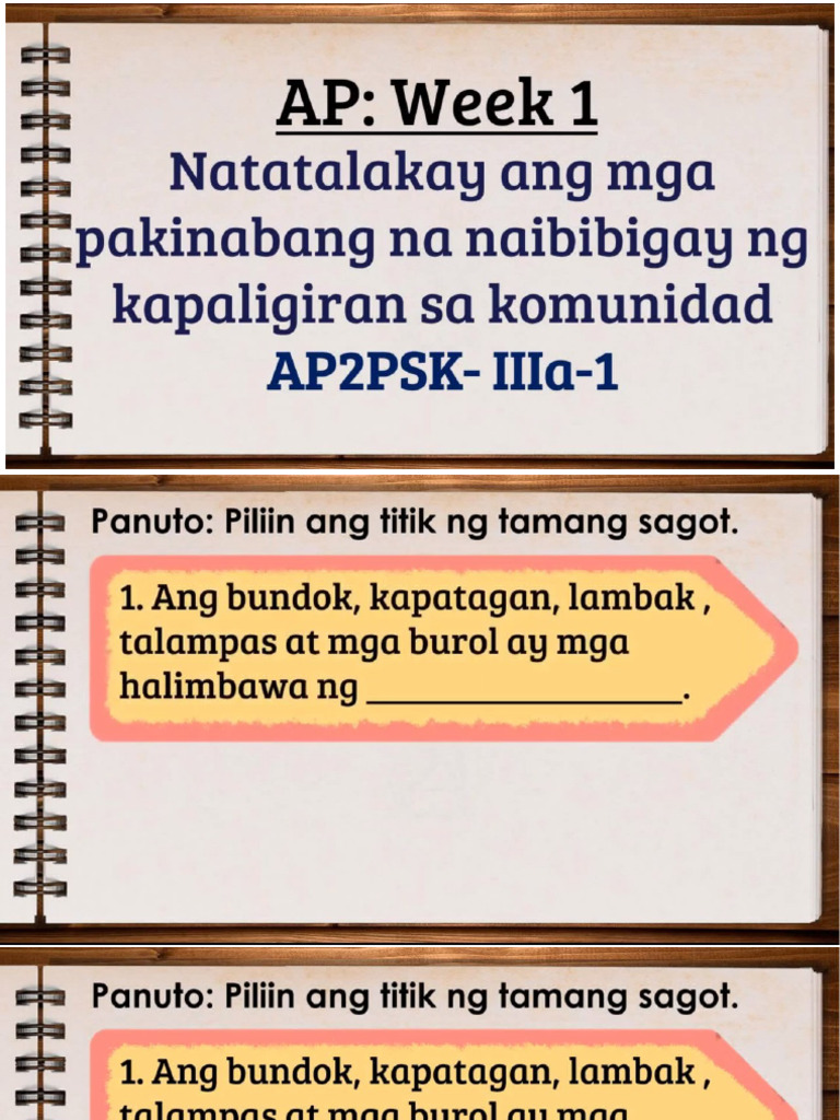 Ap 2 Q3 W1 | PDF