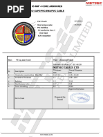Mesc Instrumentation Data Sheet | PDF | Wire | Insulator (Electricity)