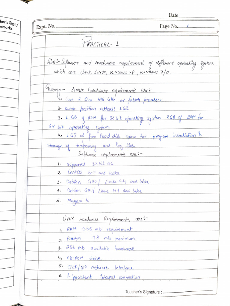 Os Lab File | PDF