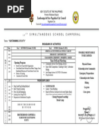 BSP and GSP Programme | PDF | Youth | Outdoor Recreation Organizations