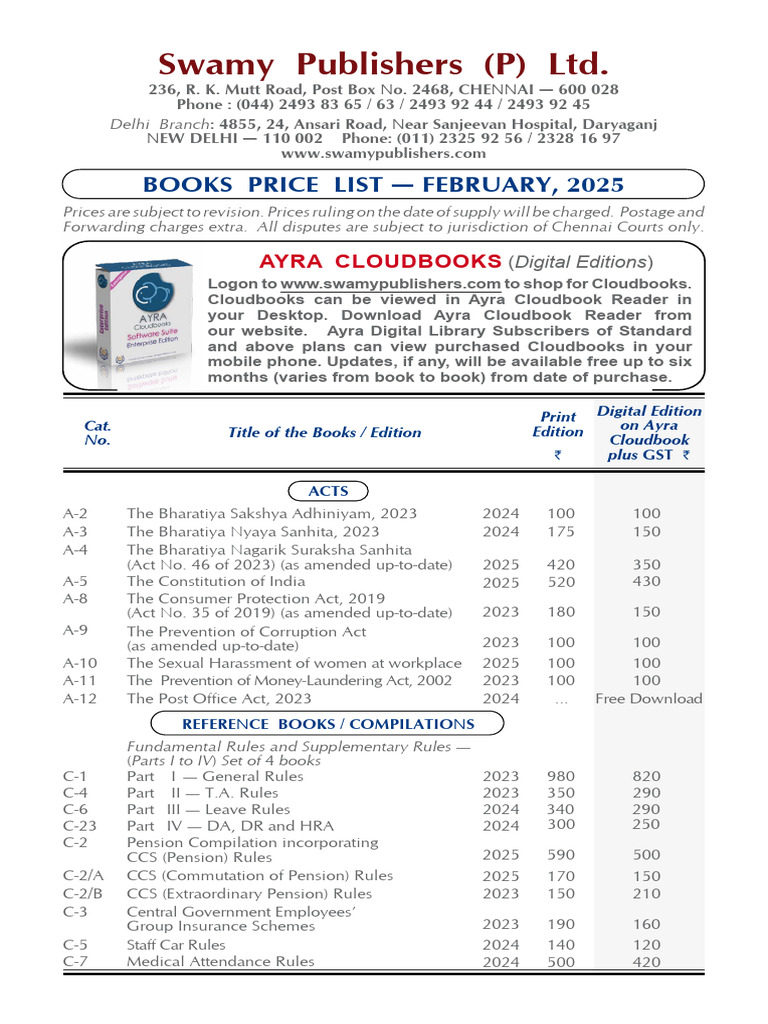 pricelist | PDF