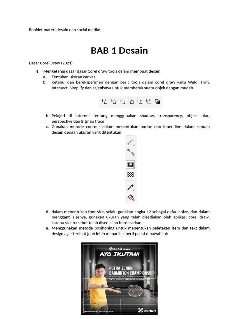 SOP Basic Desain Dan Sosmed (Alvin) | PDF