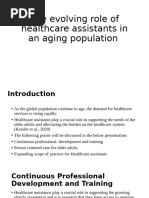 HCA Role in Elderly Care in Ireland | PDF | Caregiver | Health Care
