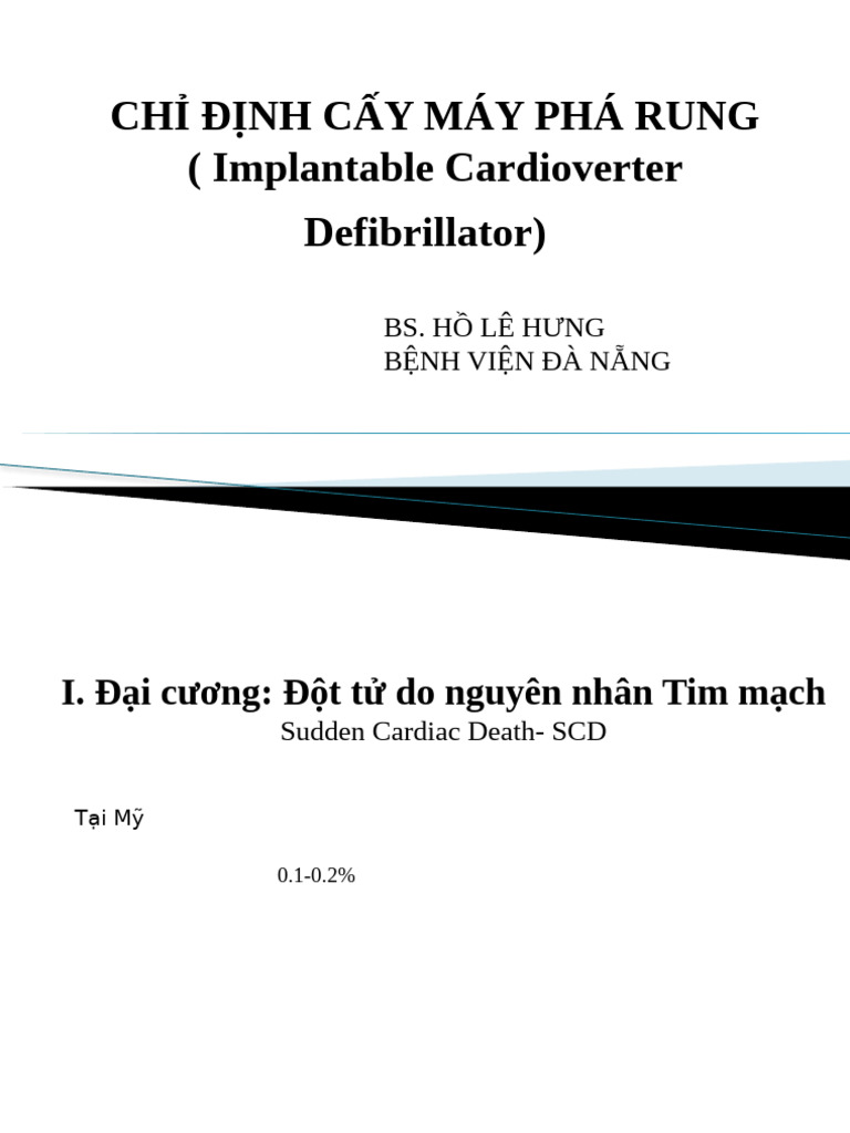 Chỉ Định Cấy ICD | PDF