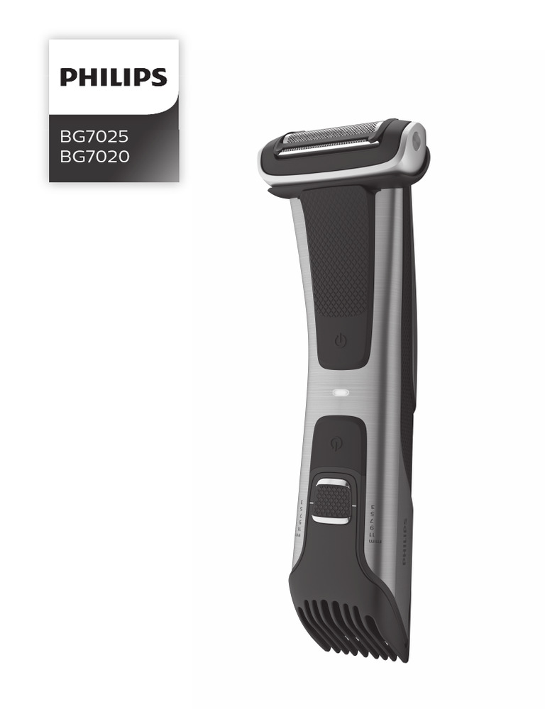 Philips BG7025 & BG7020 Specs Guide | PDF