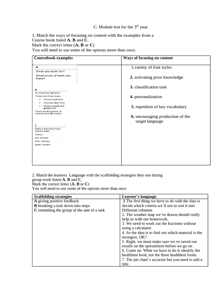 C Test Clil | PDF | Second Language | Cognitive Science