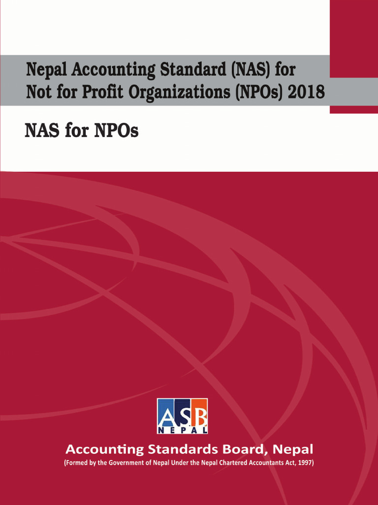 Ebooks - 950NAS For NPOs 2018 From Press For Website | PDF | Expense | Going Concern
