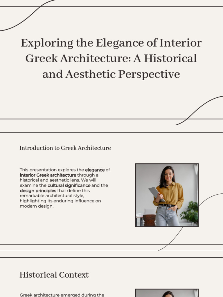 Slidesgo Exploring The Elegance of Interior Greek Architecture A ...