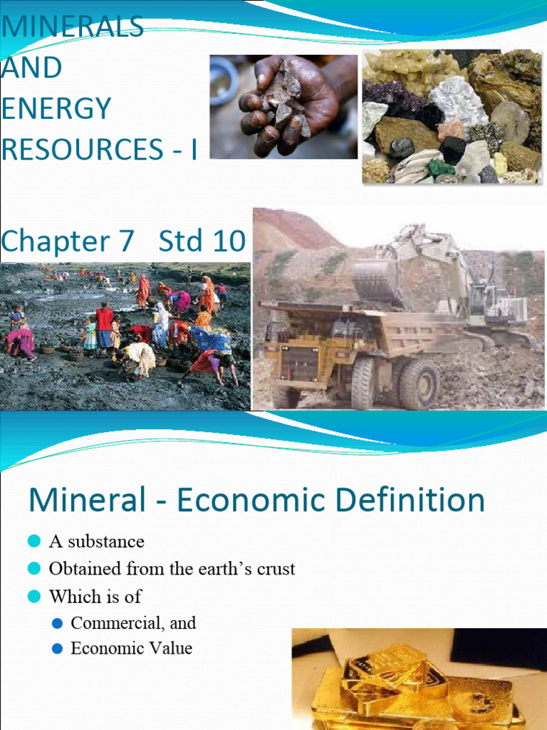 Minerals & Energy Resources Guide | PDF | Petroleum | Nuclear Power