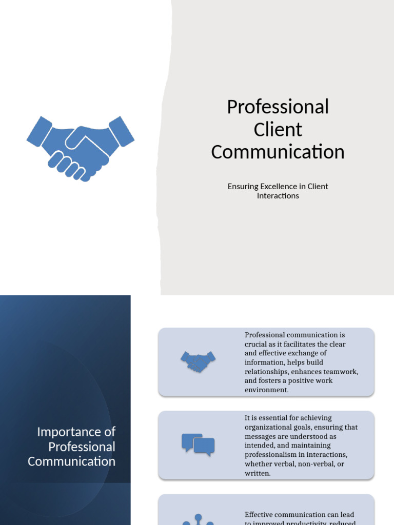 Provide Information To Clients | PDF | Communication | Nonverbal ...