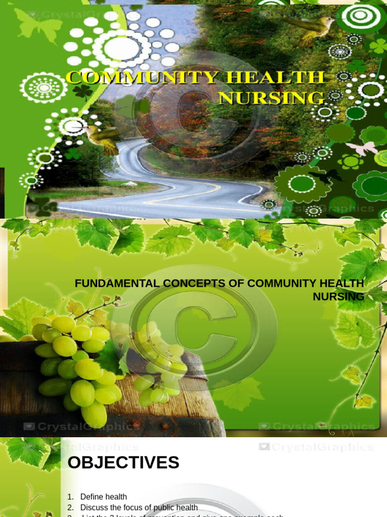 CH1 Fundamental Concepts of CHN | PDF | Public Health | Preventive Healthcare