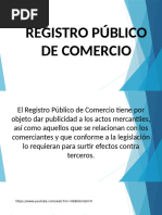 Registro Publico de Comercio | PDF | Economias