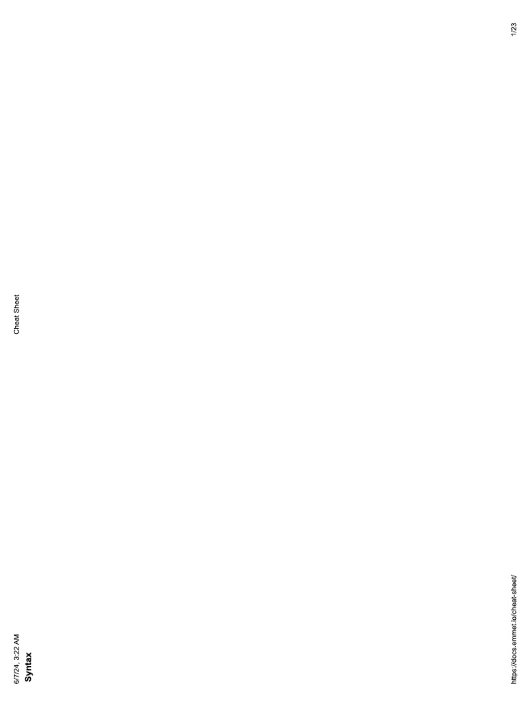 All Emmet | PDF