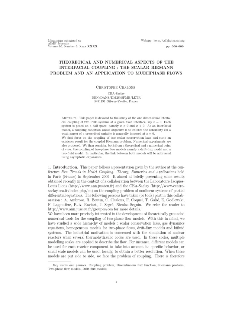 Chalons Long Version NTMC09 | PDF | Monotonic Function | Function (Mathematics)