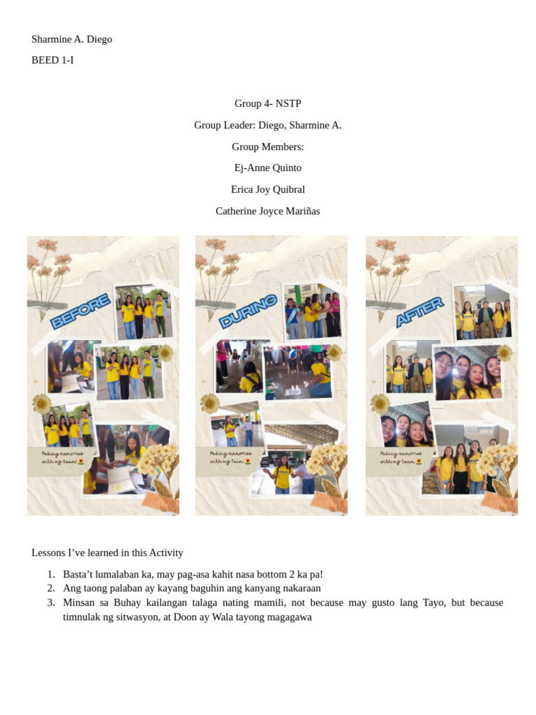 Group 4 (NSTP) | PDF