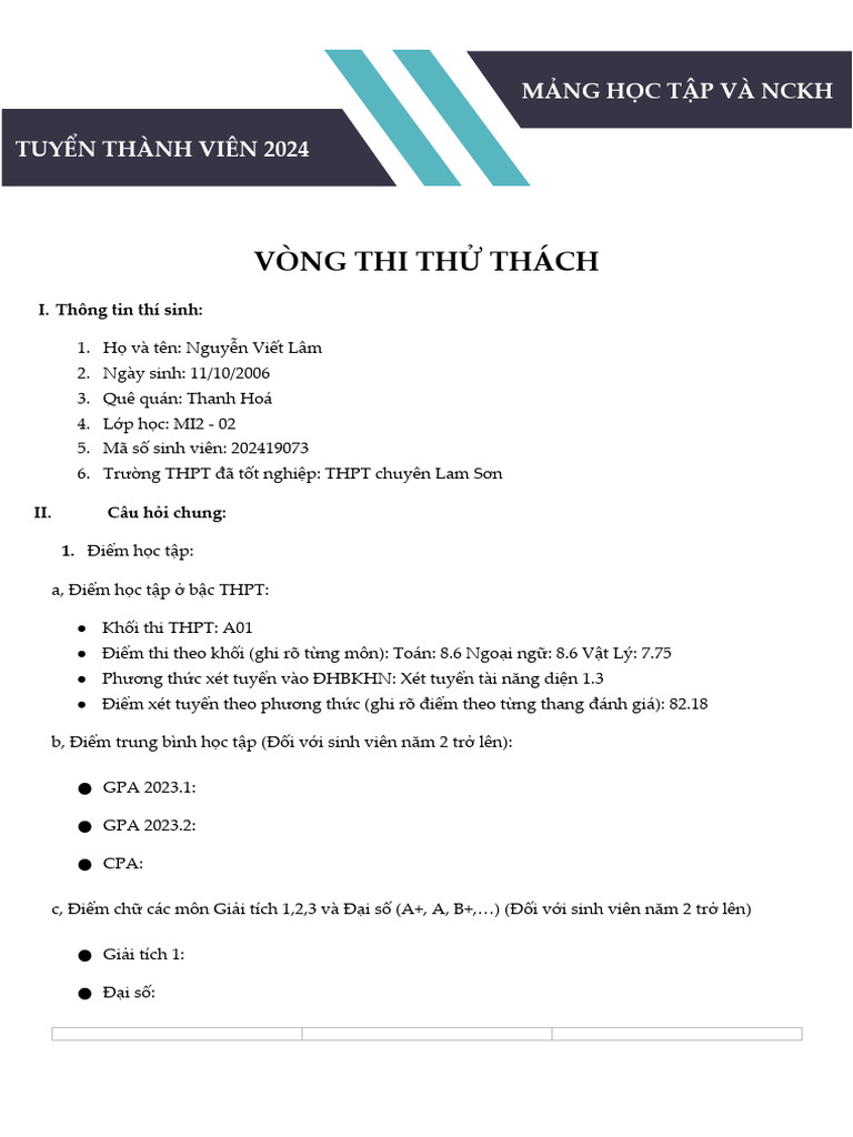 2024 Vòng TT - HT&NCKH | PDF
