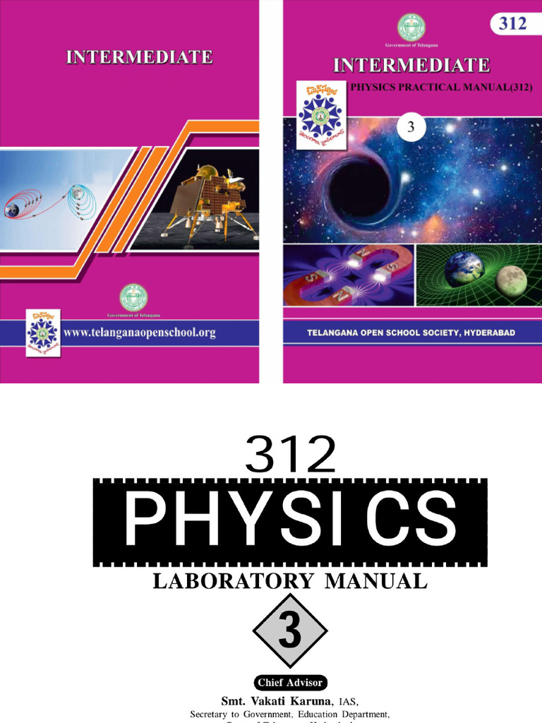 312 Inter Physics Practical Manual 2024 | PDF
