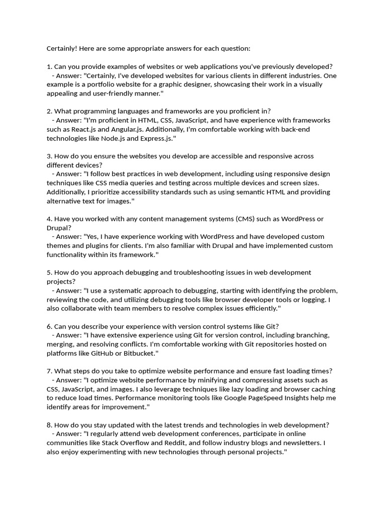 WEB DEVELOPER | PDF | Web Development | World Wide Web