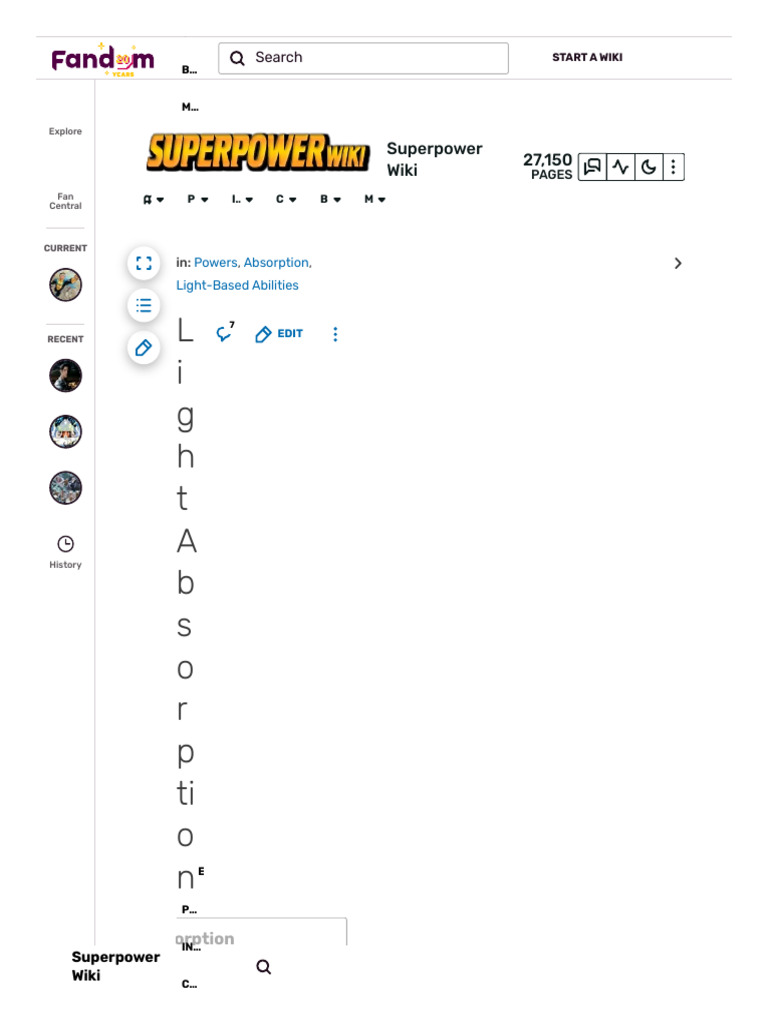 Light Absorption - Superpower Wiki - Fandom | PDF | Electromagnetic ...