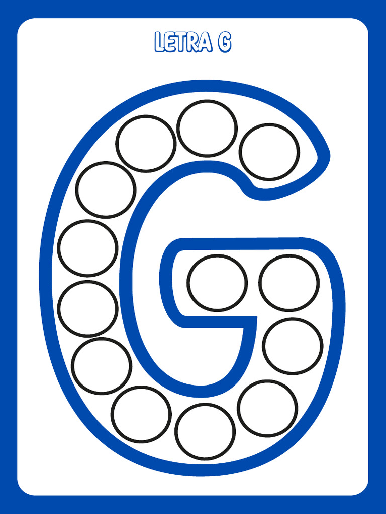 Colorful Playful Alphabet Dot Mat Worksheets .PDF | PDF