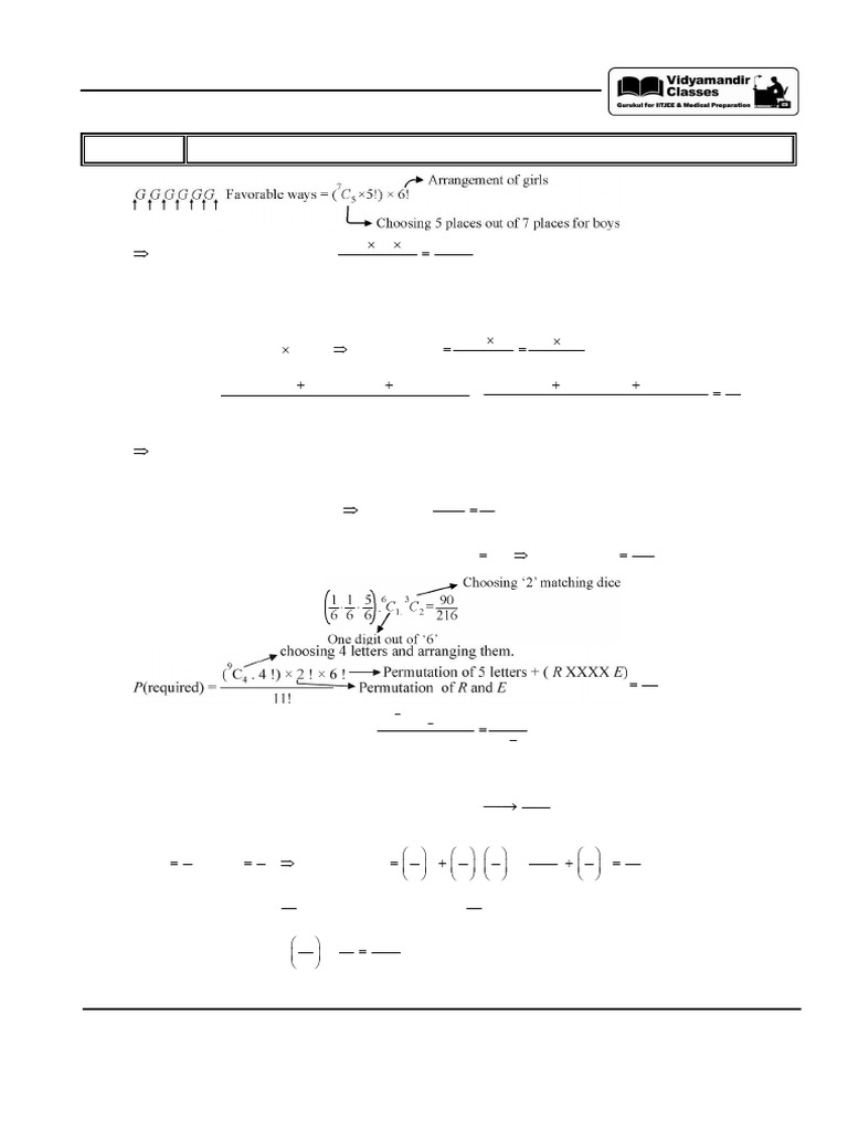 SOL Probability L-1 DTS-1 PDF | PDF