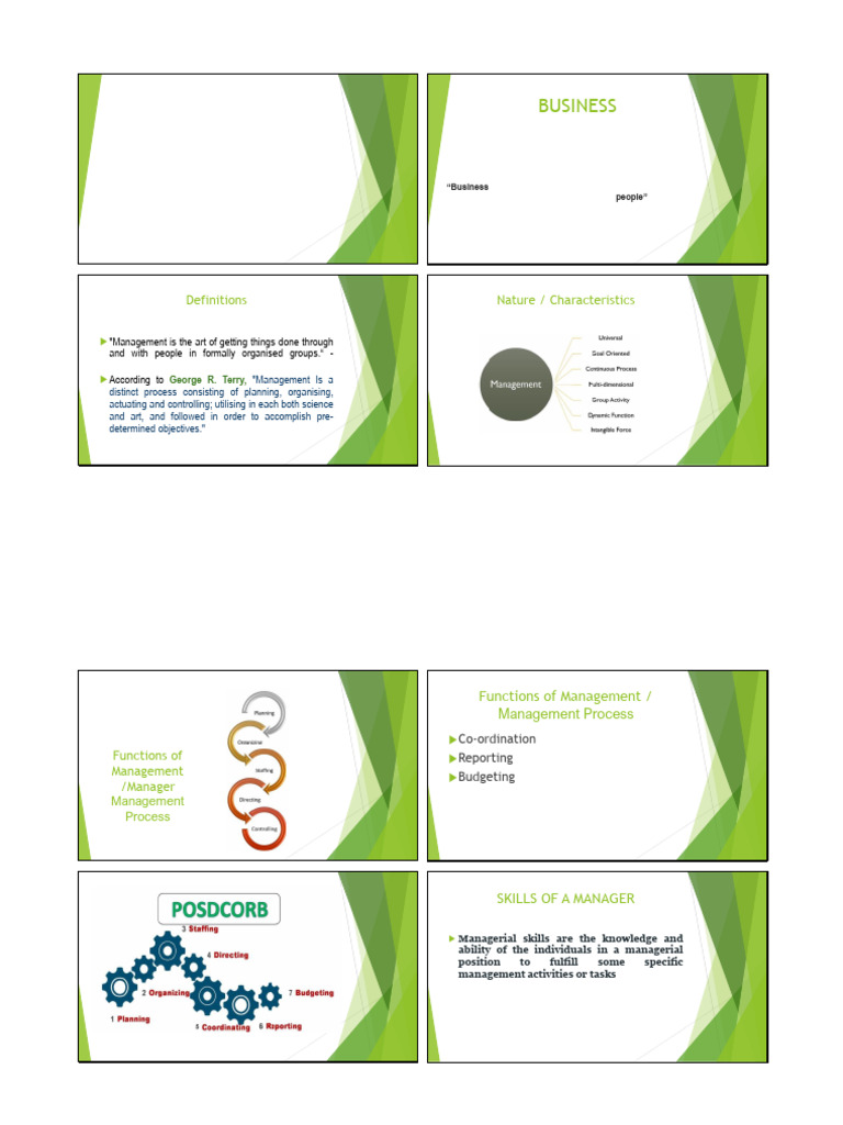 Ppm Module 1 Handout (1) | PDF