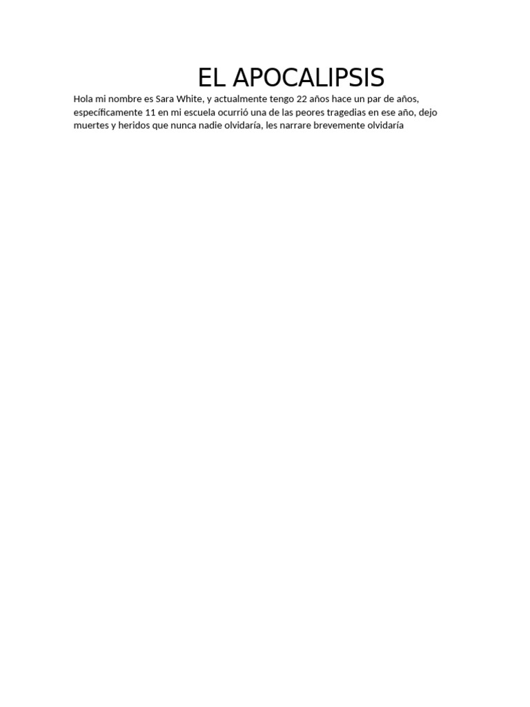 El Apocalipsis | PDF