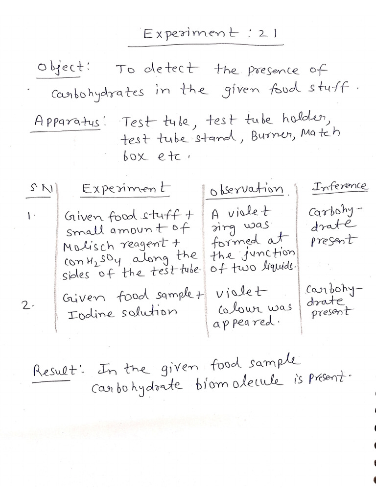 Experiment 21-22 and 23 | PDF