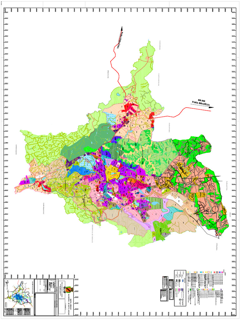 Lei Complementar 270 Anexo IV - Mapa-Geral-Sete-Lagoas | PDF