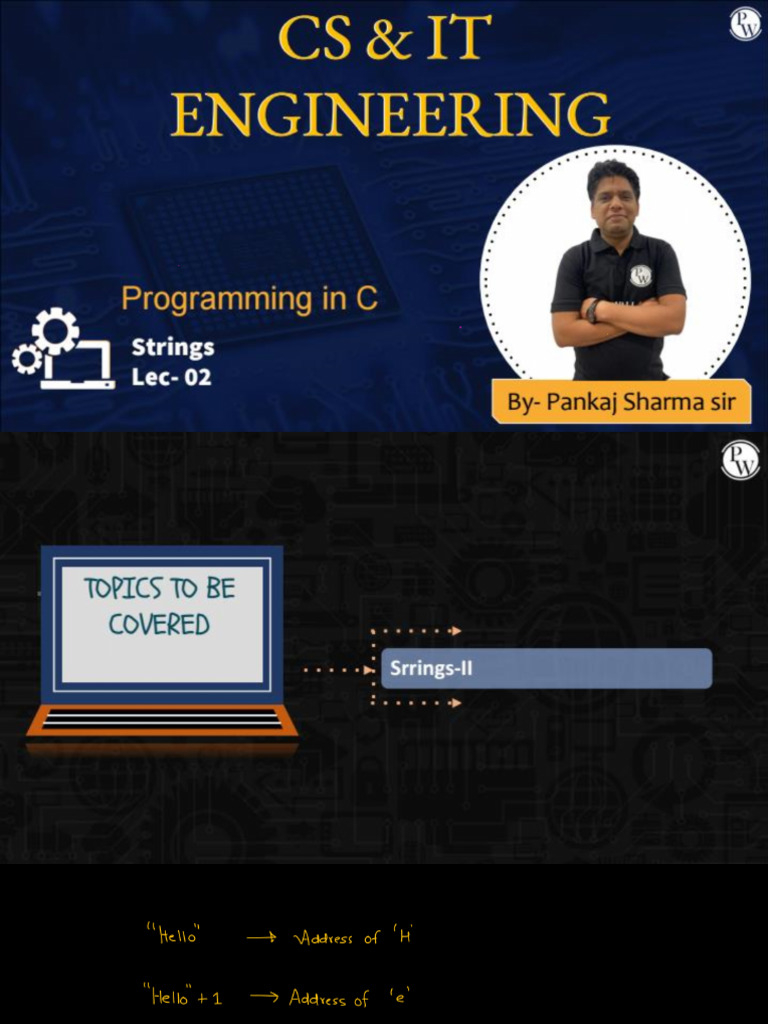 Strings 02 - Class Notes - Parakram GATE 2024 Computer Science Weekday ...